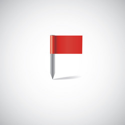 Flag pins Royalty Free Vector Image - VectorStock