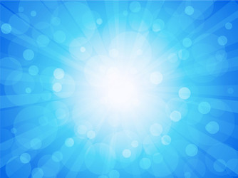 Blue abstract rays wallpaper Royalty Free Vector Image