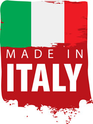 Made in italy logos Royalty Free Vector Image - VectorStock