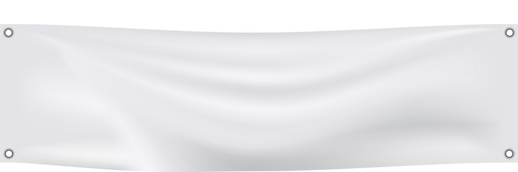 White banner Royalty Free Vector Image - VectorStock