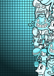 Comic Cyan Blue Vector Images (over 160)