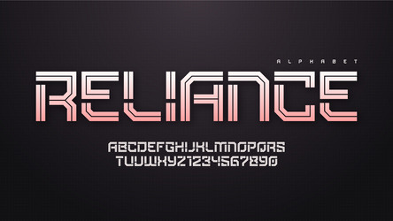 Inline Font Bold Vector Images (over 100)