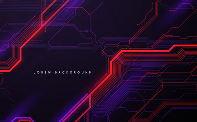 Abstract technology light board background Vector Image