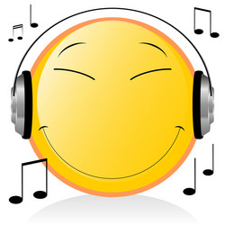 Smiley Face With Headset