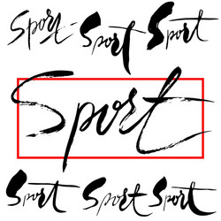 Sport Wording Vector Images (over 12,000)