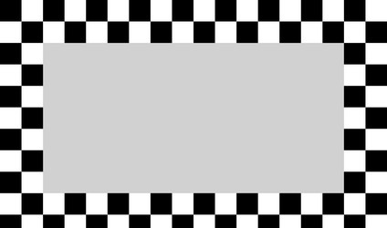 Checkered Border Vector