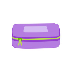 Box pencil case cartoon Royalty Free Vector Image