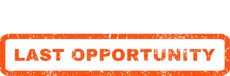 Last rubber stamp Royalty Free Vector Image - VectorStock