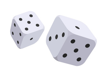 Board game flat isometric view isolated colored Vector Image