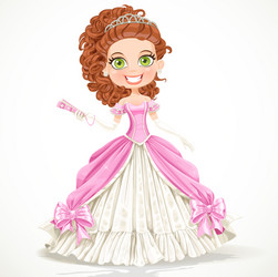 Beautiful princess Royalty Free Vector Image - VectorStock