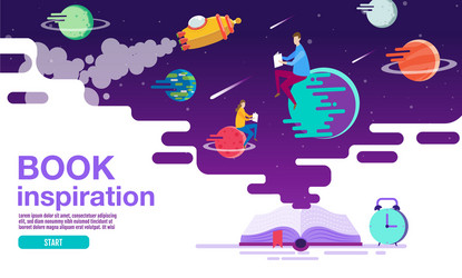 Fantasy galaxy space background Royalty Free Vector Image