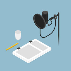 Dubbing Microphone Vector Images (56)