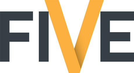 Text logo template number element Royalty Free Vector Image