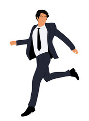 Business man character handsome young man Vector Image