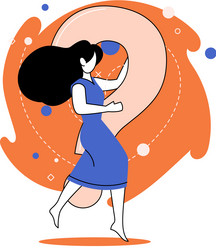 Question mark obtaining information of interest Vector Image