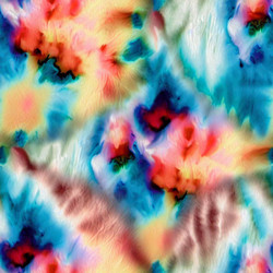 Watercolor tye dye pattern Royalty Free Vector Image