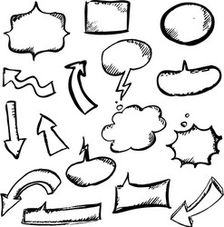 Blank comic book mock up with empty speech bubbles