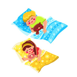 Relax kid girl Royalty Free Vector Image - VectorStock