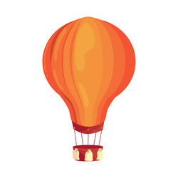 Hot Air Balloon Orange Vector Images (over 600)