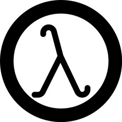 Symbol Lambda Letter Vector Images (84)