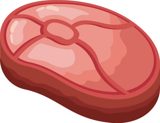 Meat cut detailed style icon Royalty Free Vector Image
