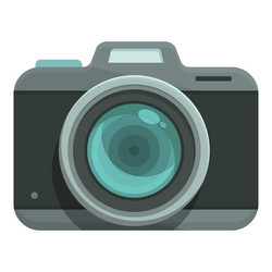 Camera capture icon cartoon digital photo Vector Image
