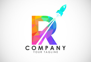 Letter R Rocket Logo Vector Images (over 110)