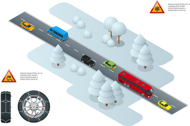 Snowy Road Vector Images (over 1,300)