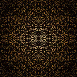 Vintage gold pattern Royalty Free Vector Image