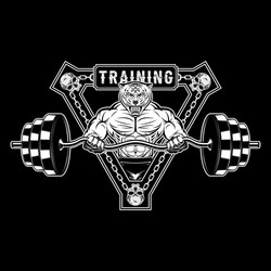 Tiger Gym Logo Vector Images (69)