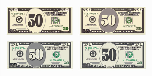 50 Dollar Bill Vector Images (over 190)