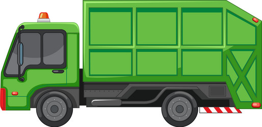 Garbage Truck Clip Art Green