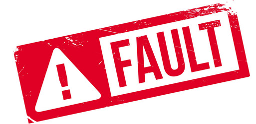 Faulty goods rubber stamp Royalty Free Vector Image