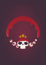 Scary Circle Haunted Vector Images (83)