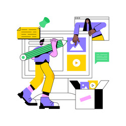 Content Cartoon Vector Images (over 15,000)