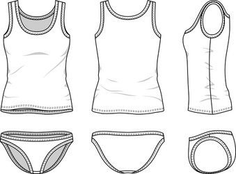 Clothing set Royalty Free Vector Image - VectorStock