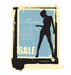 Old poster Royalty Free Vector Image - VectorStock