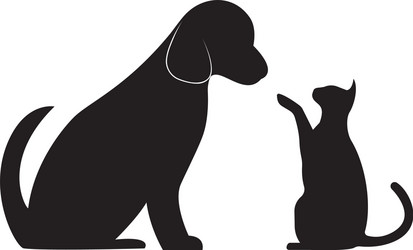 Dog and Cat Vector Images within Design Elements (over 5,400)