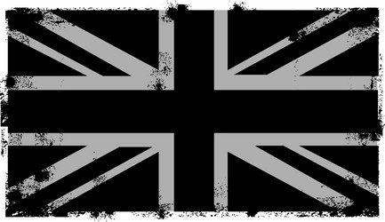 Grunge british background Royalty Free Vector Image