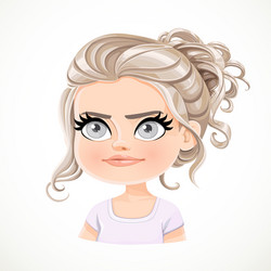 Stubborn Girl Cartoon