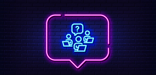 Neon Question Mark Vector Images (over 1,700)