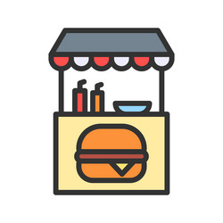 Burger Stall Vector Images (over 780)