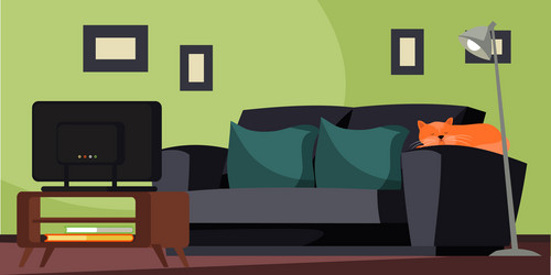 Living Room Animated Vector Images (over 2,000)