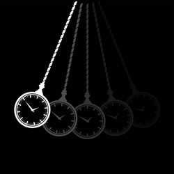 Hypnosis metronome pendulum icon Royalty Free Vector Image