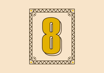 Victorian Number Font Vector Images (over 420)
