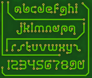 Pcb Font Vector Images (68)