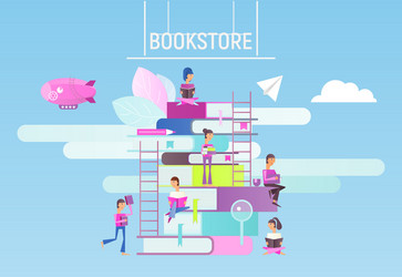 Fantasy book cartoon Royalty Free Vector Image