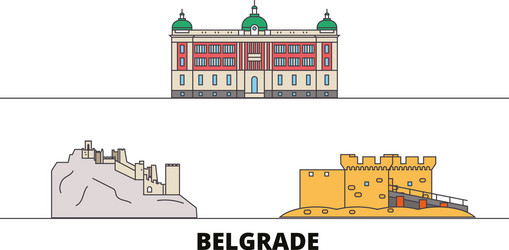 Belgrade Skyline Vector Images (over 140)