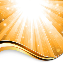 Frame on sunny shiny background Royalty Free Vector Image