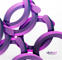 Modern 3d geometrical style background arch Vector Image